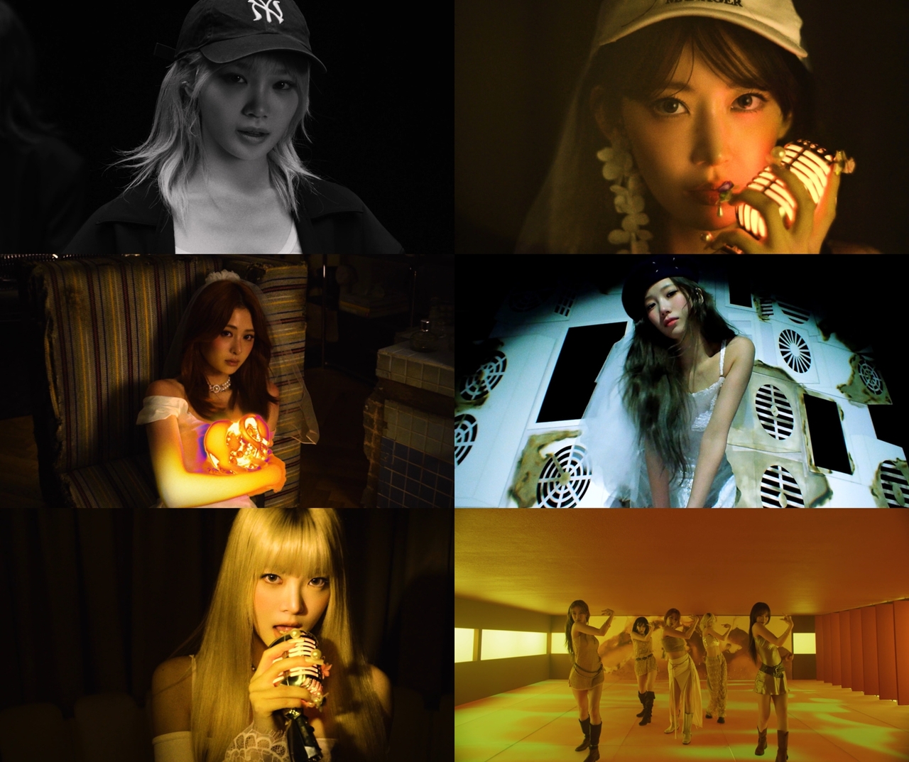 ‘컴백’ 르세라핌, 과감한 도전..중독 부르는 ‘HOT’ MV 공개