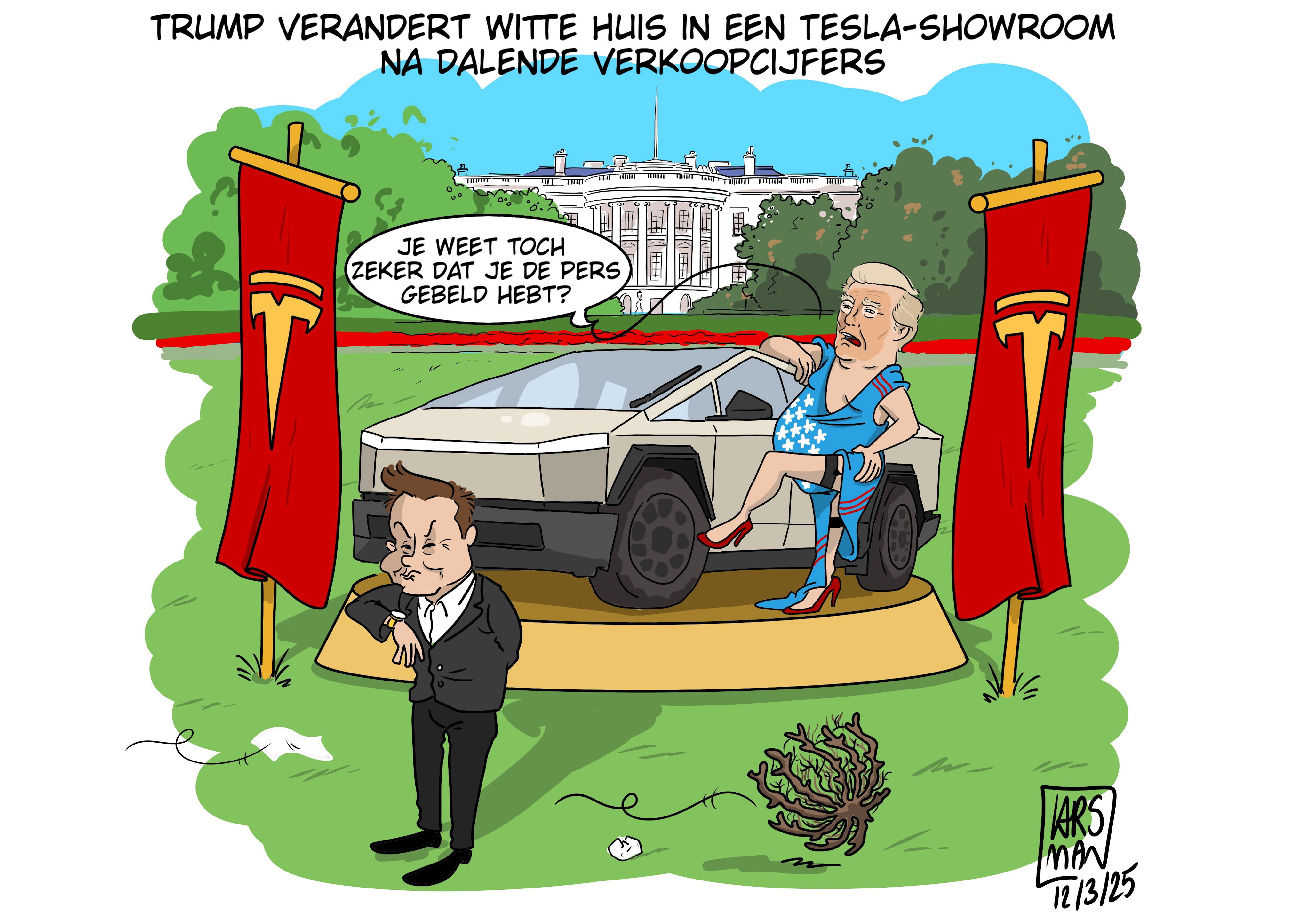 Zowel Trump als Musk verliezen populariteit
