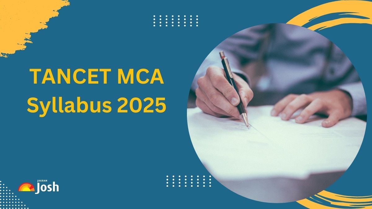 TANCET MCA Syllabus 2025 and Exam Pattern: Download PDF, Check Subject ...
