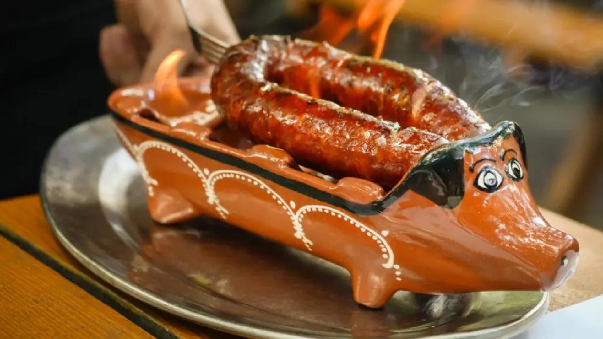 Cómo preparar el chouriço flambeado: una receta barata y sabrosa típica ...