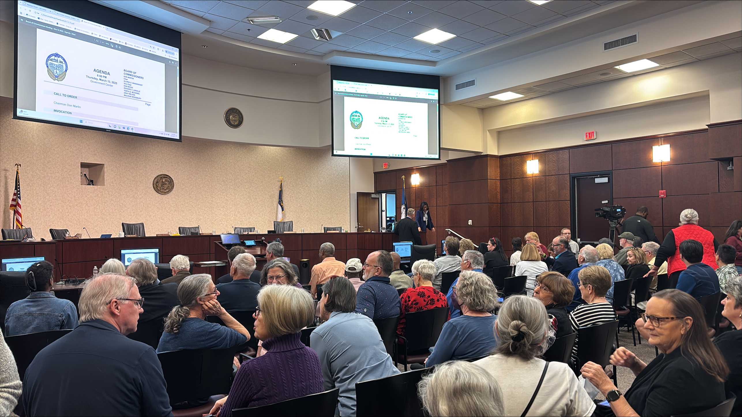 "I'm disappointed," Forsyth County commission rejects meeting time change