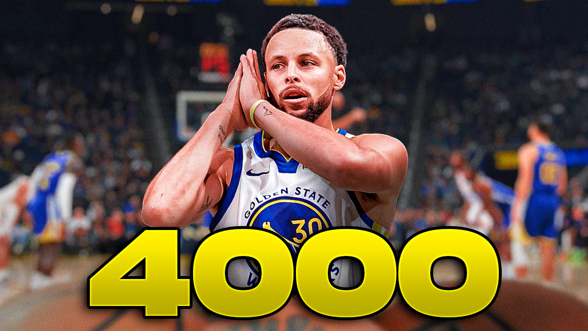 Warriors’ Stephen Curry reaches unprecedented 4,000 3-point milestone