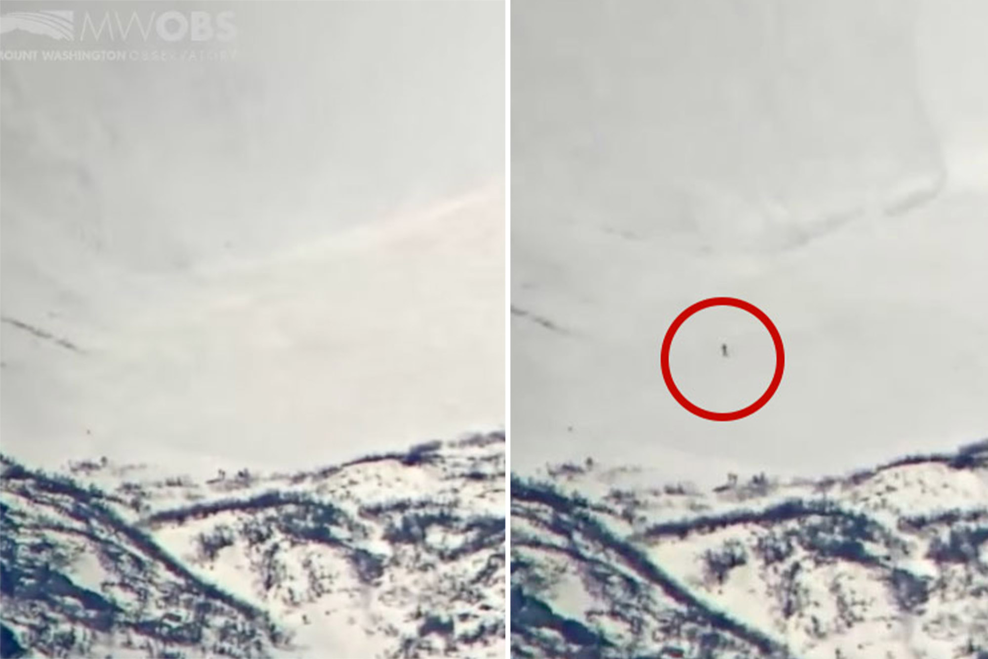 Too close for comfort: Snowboarder barely outruns avalanche, dramatic ...