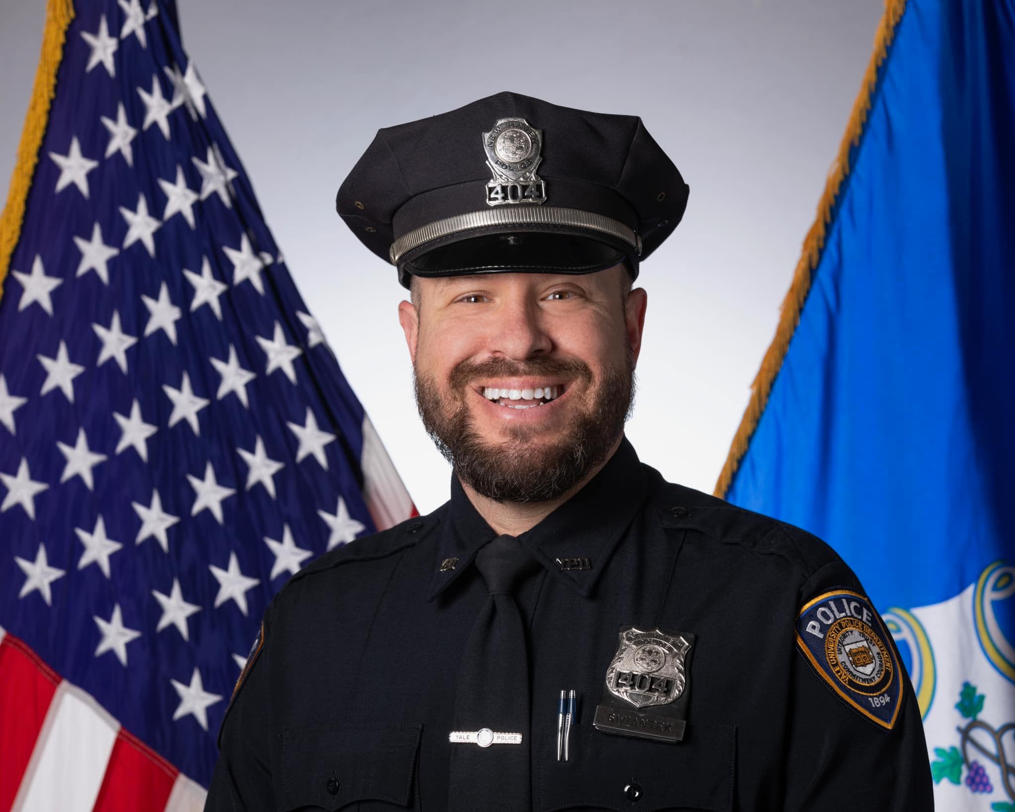Family, friends and Yale police remember fallen officer Greg Swiantek
