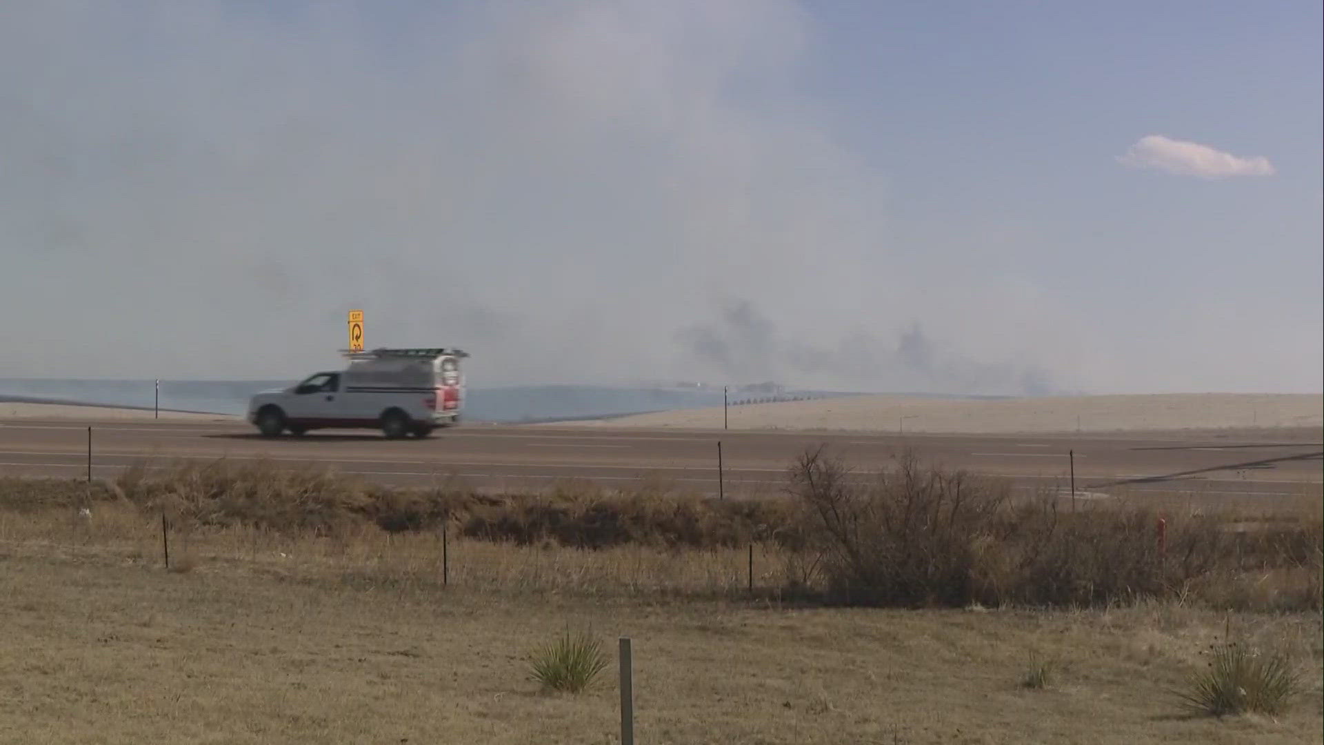 Evacuations issued for Meridian Fire near Colorado Springs Airport