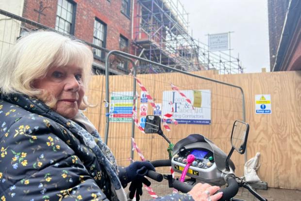 Town's barricade "a nightmare" for disabled residents