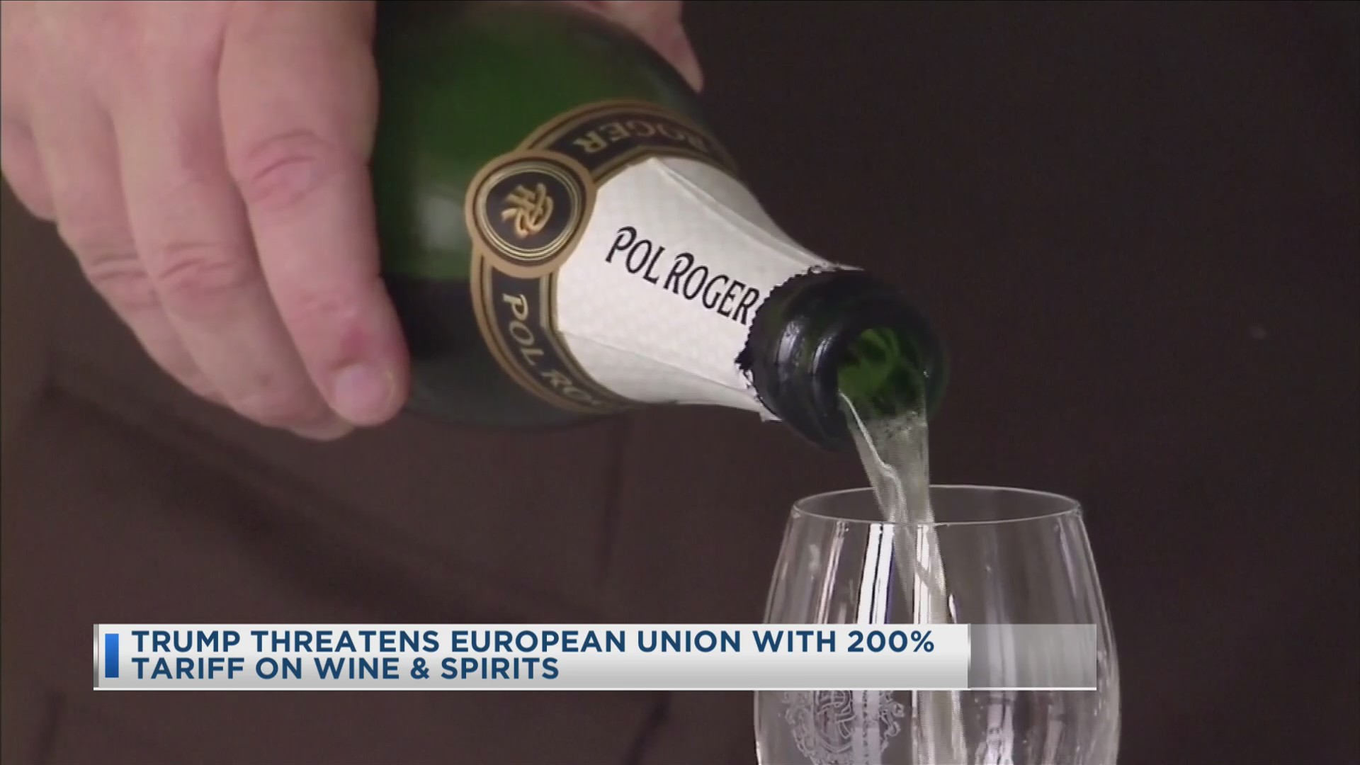 Trump Threatens European Union With 200% Tariff On Wine And Spirits