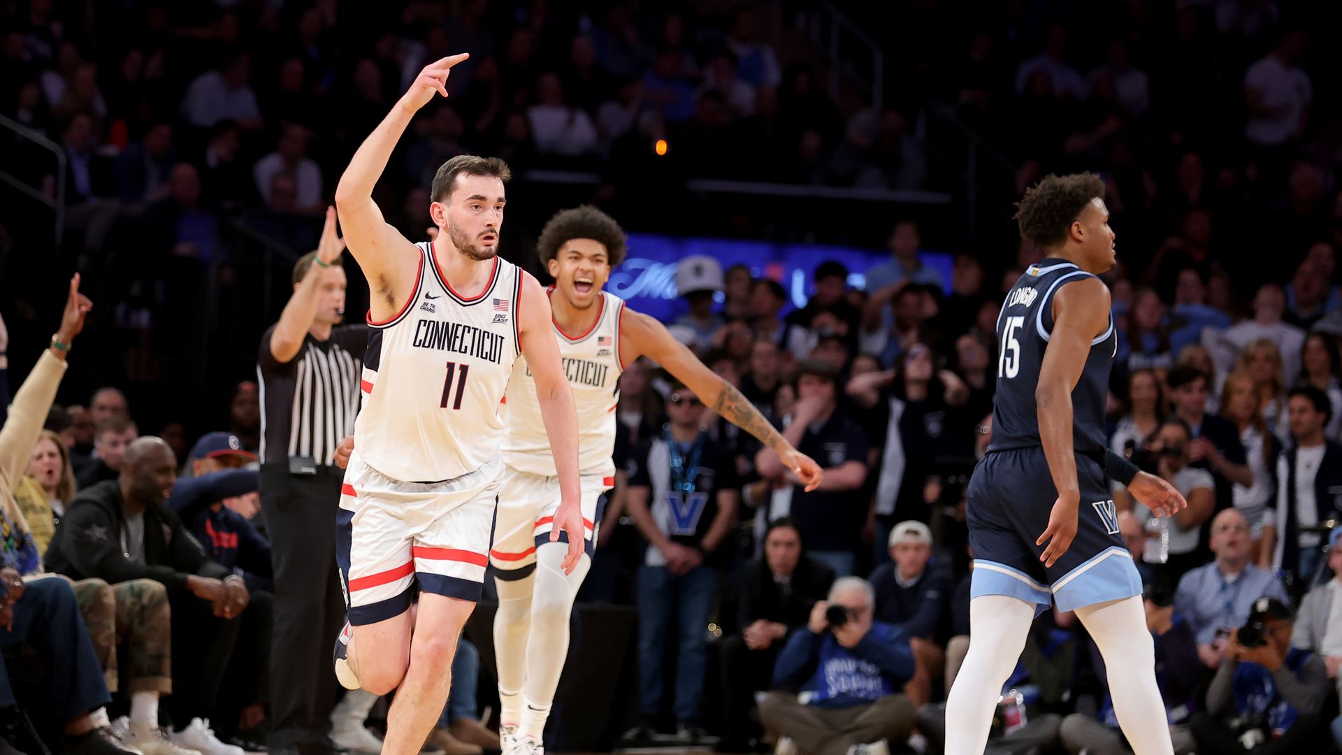 Second-half surge leads UConn over Villanova in Big East Tournament ...