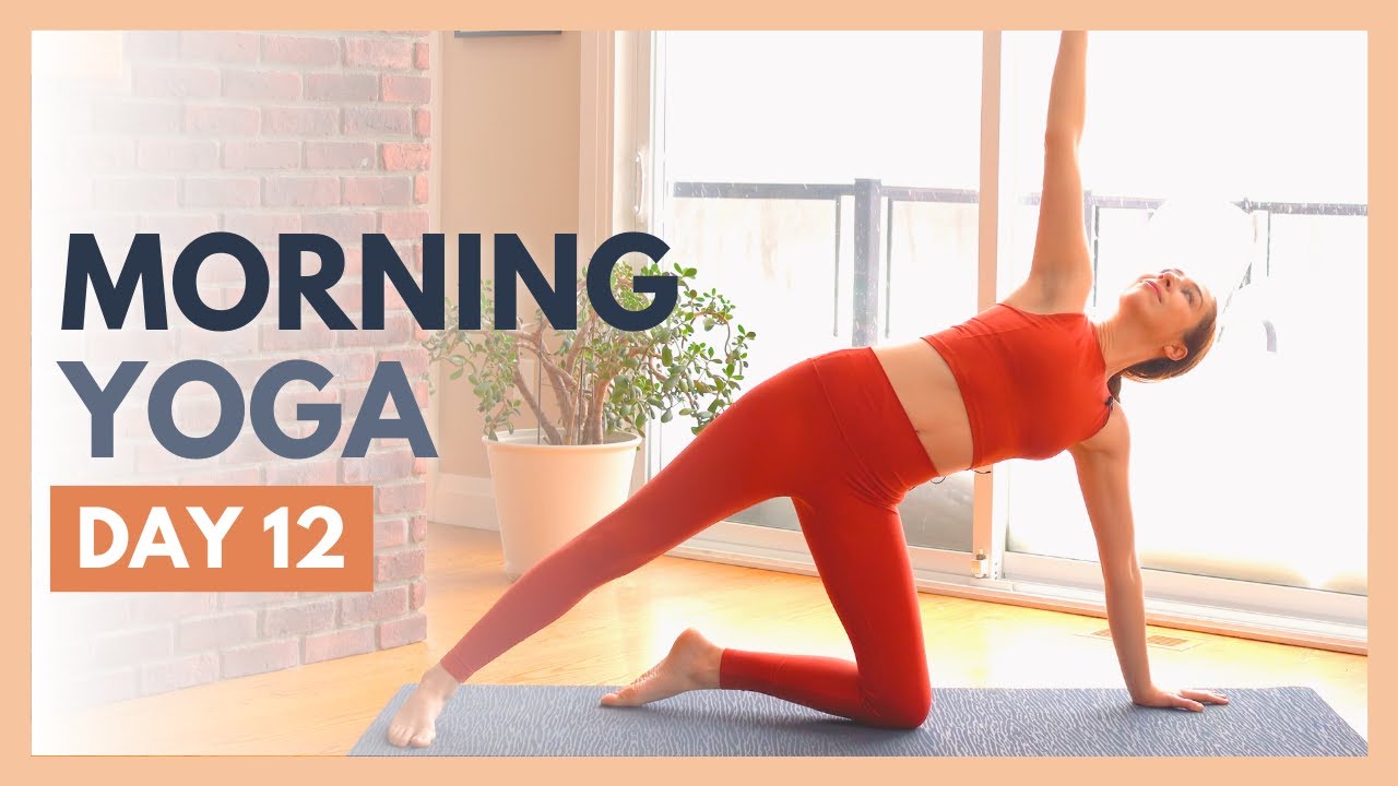 Day 12: RELEASE – 10 Min Morning Yoga Stretch | Flexible Body Yoga ...