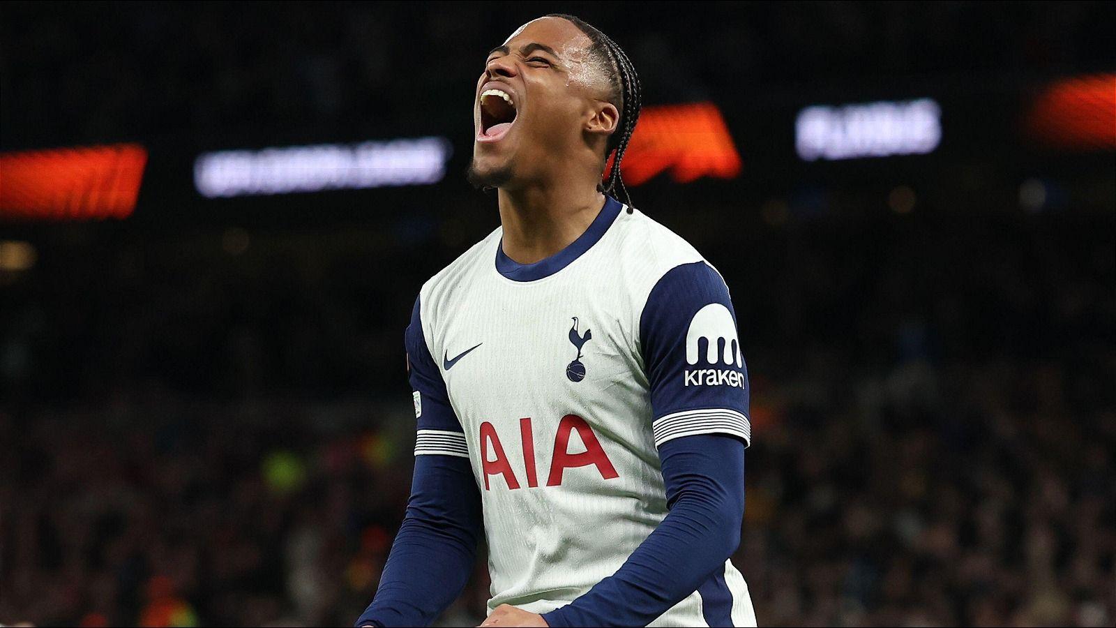 Wilson Odobert's double fires Tottenham into Europa League quarters