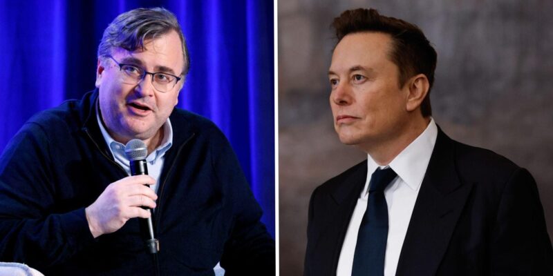 Medeoprichter Reid Hoffman van LinkedIn over Elon Musk: 'Hij zoekt ...