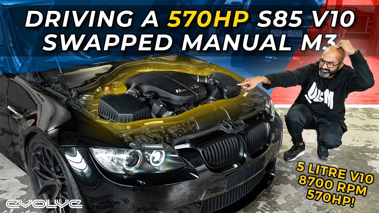 570HP S85 V10-Swapped E92 M3 – The German Dodge Viper!