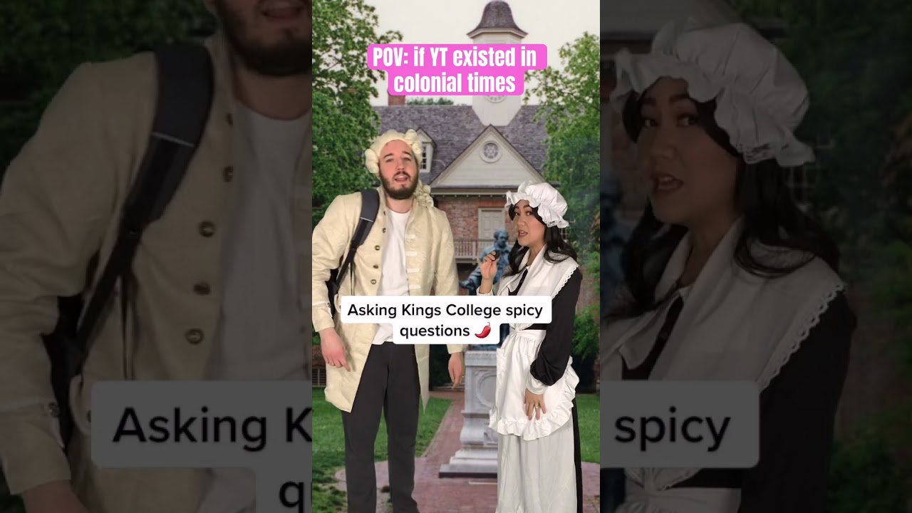 POV If YouTube Existed in Colonial Times