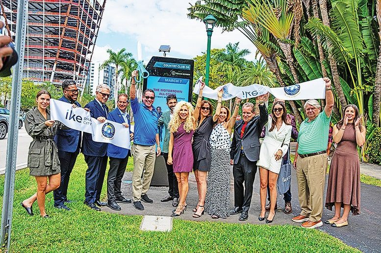 IKE Smart City launches Aventura's new digital kiosks