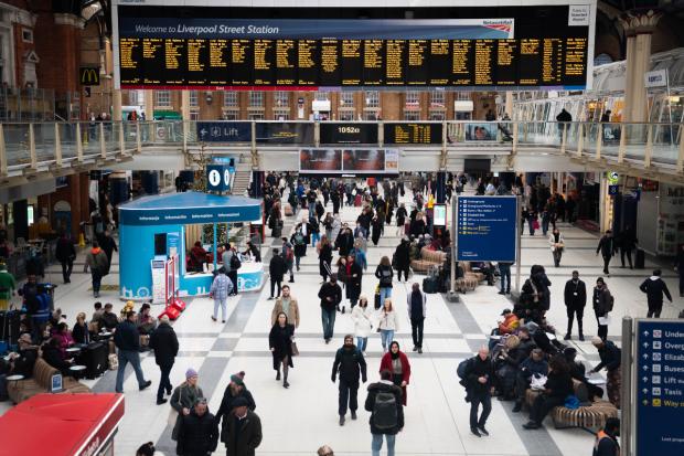 Person dies after being hit by train on busy central London line