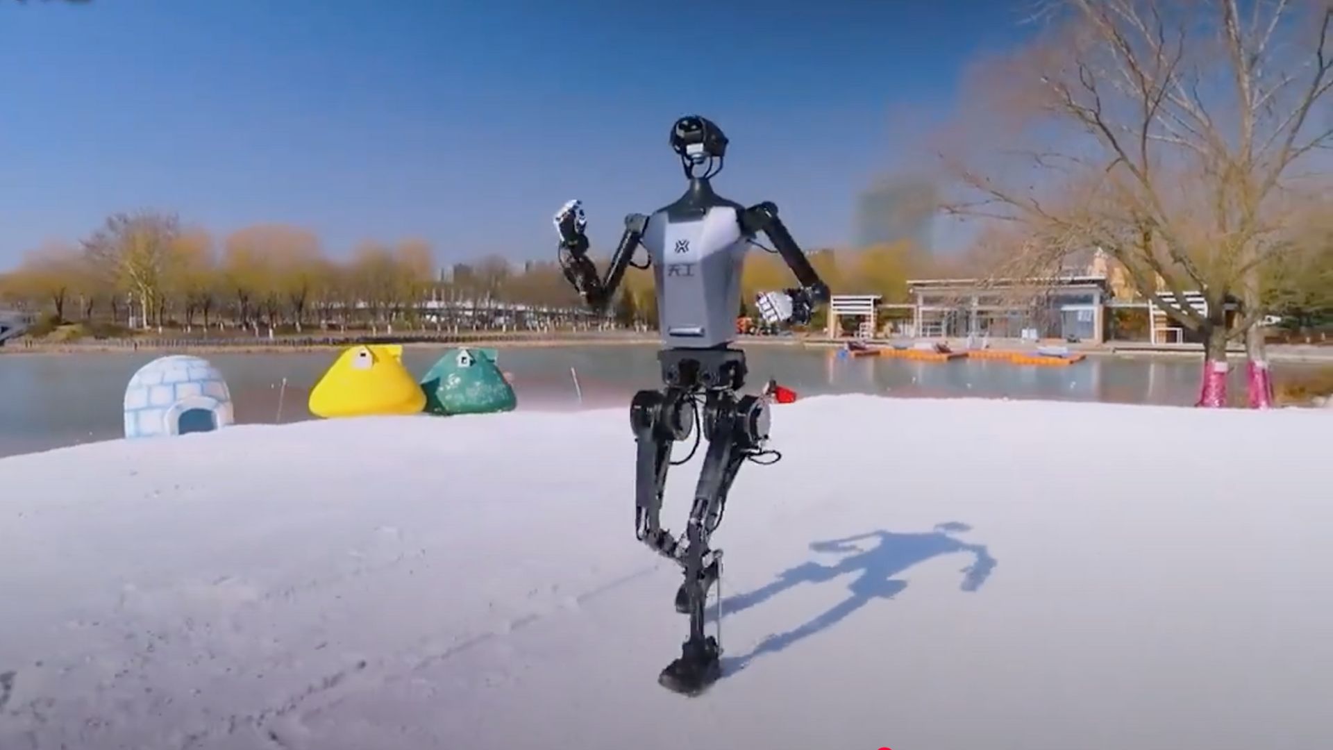 China firm unleashes tough humanoid robot that treks sand, snow, stairs ...