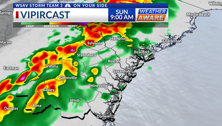 Weather Aware Sunday: Scattered severe storms possible Weather Aware Sunday: Scattered severe storms possible
