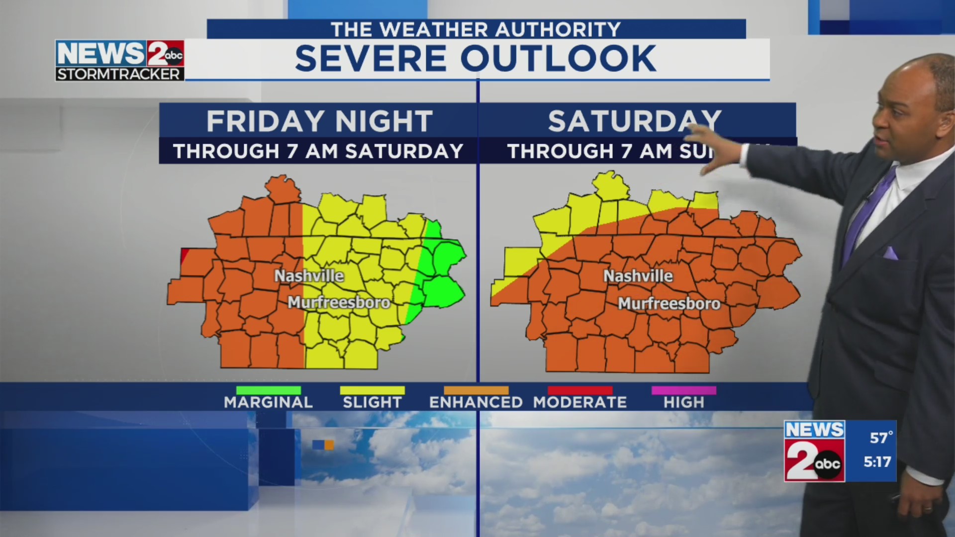 Severe Weather Friday night and Saturday