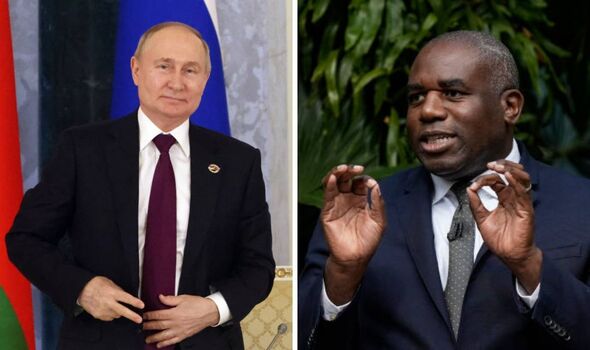 David Lammy rages at Vladimir Putin as he tries to wade into Ukraine ...