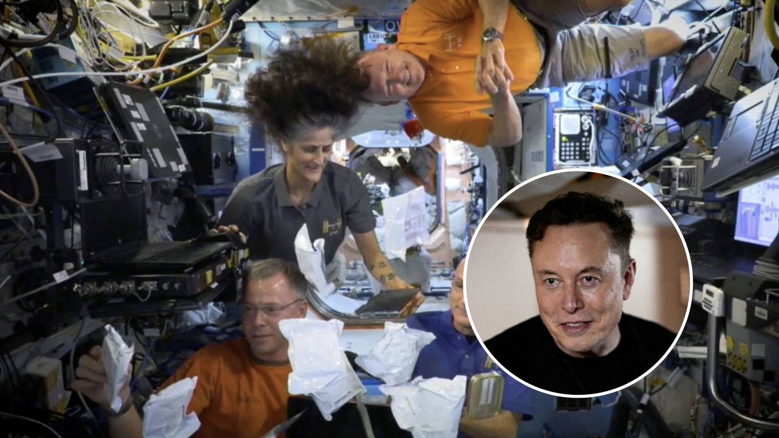 La 'oferta' que Elon Musk hizo a los astronautas de la ISS: "Es ...