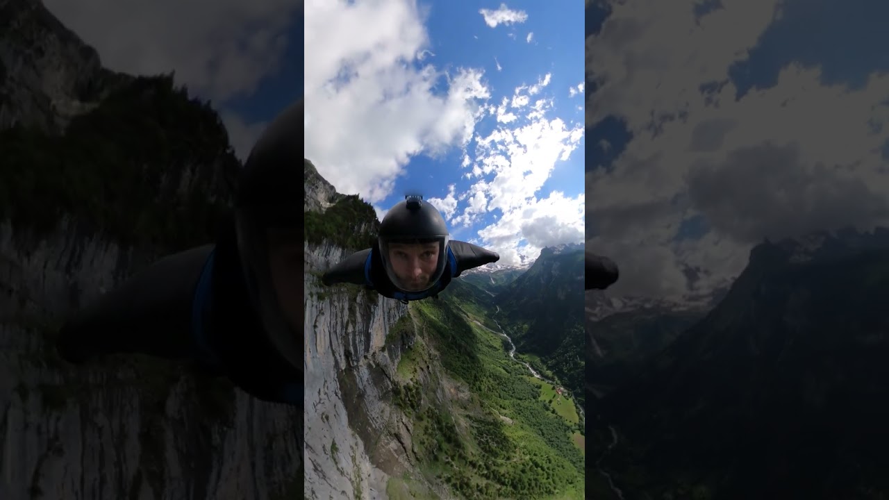 The most incredible Wingsuit BASE jump