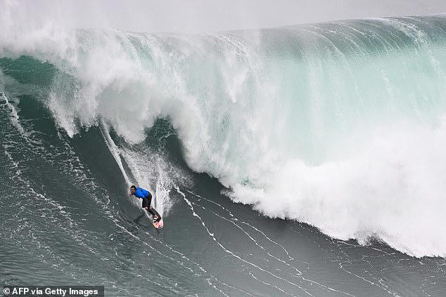 Mail Sport Extreme: After making a splash in Nazare, Tiree's Larg ...
