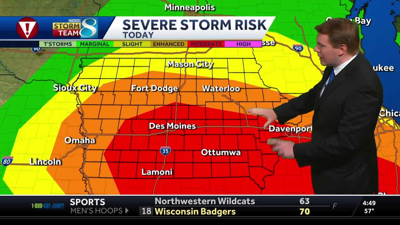 Iowa weather: Central Iowa school districts closing early Friday ahead ...