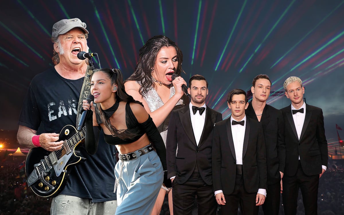 Glastonbury 2025 line-up revealed: The 1975, Neil Young and Olivia ...