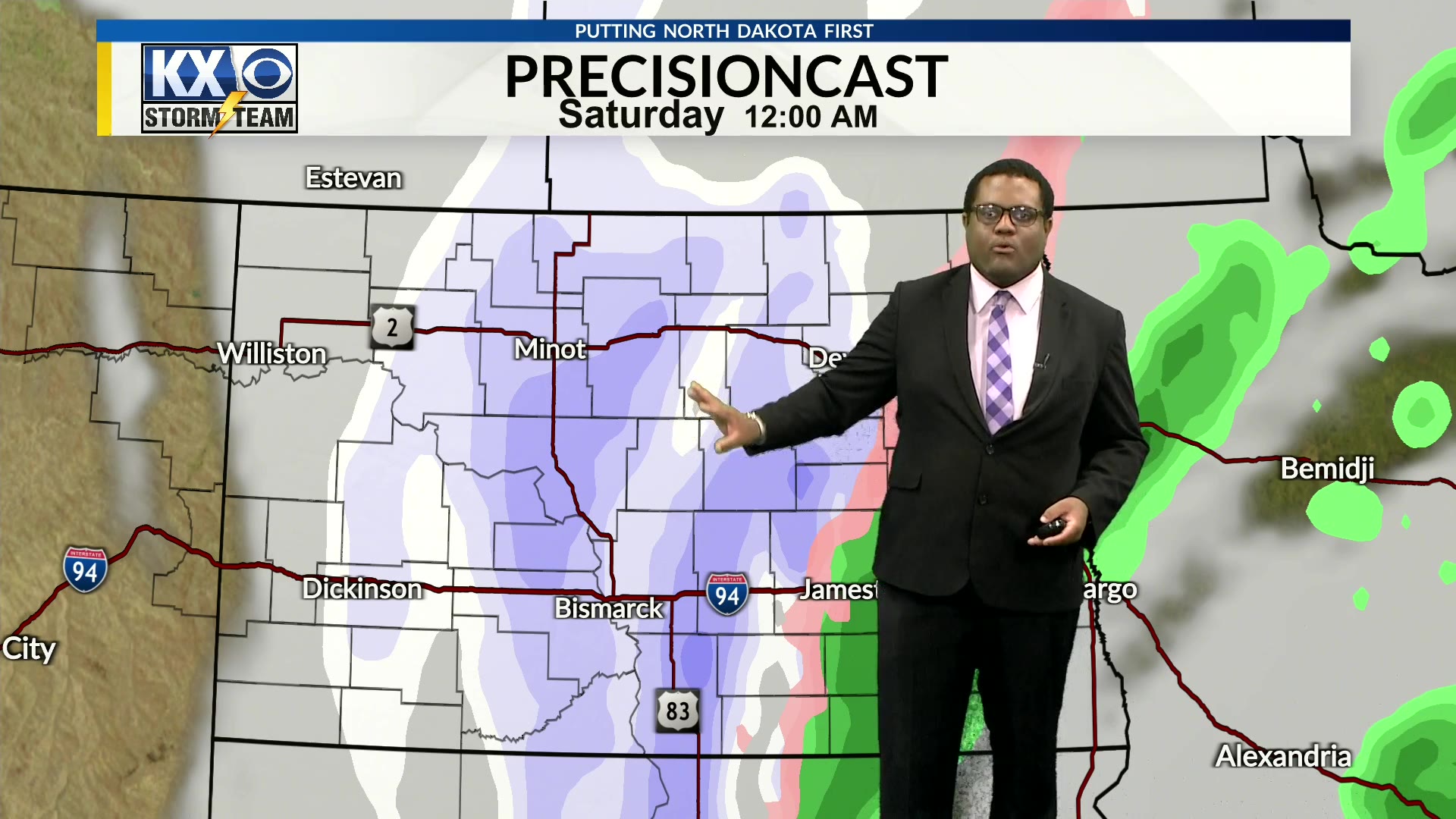 Meteorologist Andre Brooks Morning Forecast 3-14