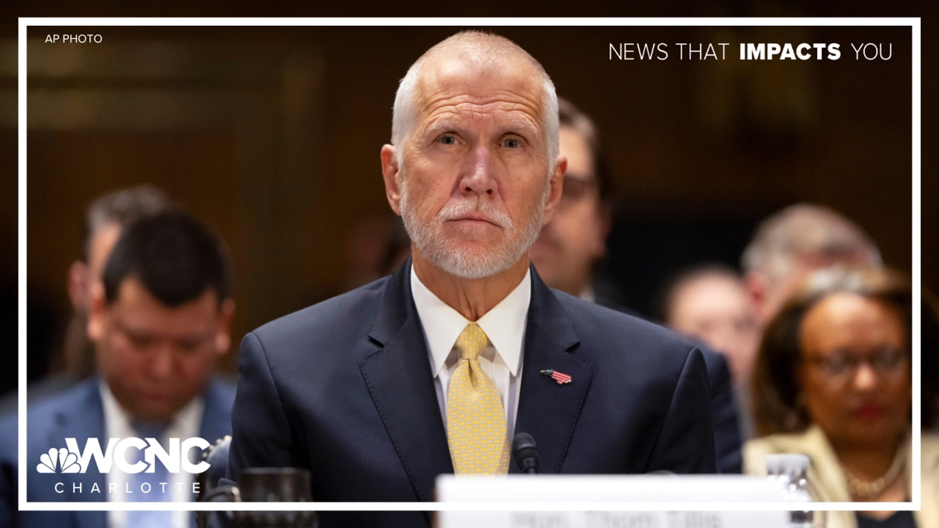 Sen. Tillis says he will not support Trump's pick for US Attorney