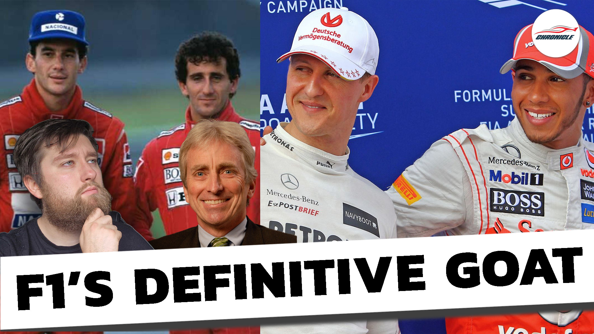 The F1 GOAT Debate - Who is Formula 1's Greatest of All Time Driver?
