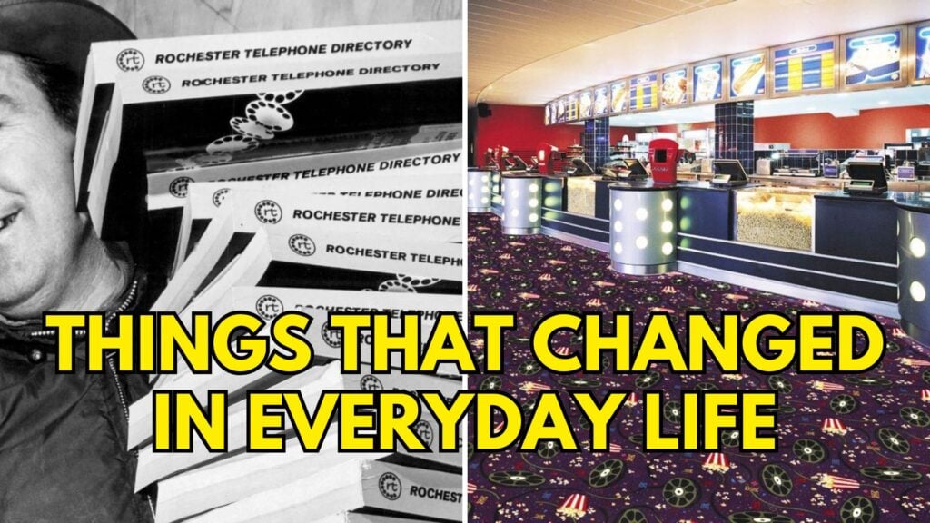 22 Random Things That Were Normal Once But Seem Weird Today