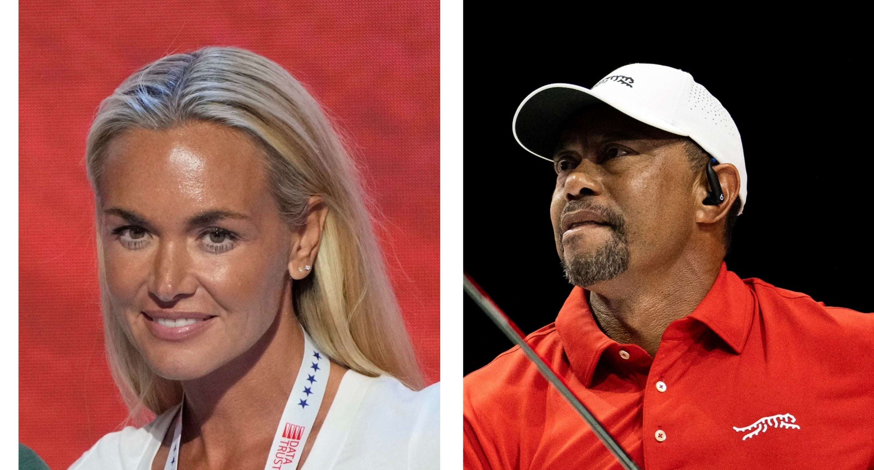 Tiger Woods asks for Vanessa Trump privacy with a very public post