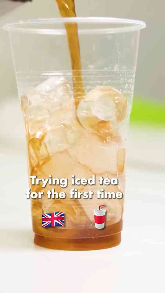 British Highschoolers try Iced Tea for the first time