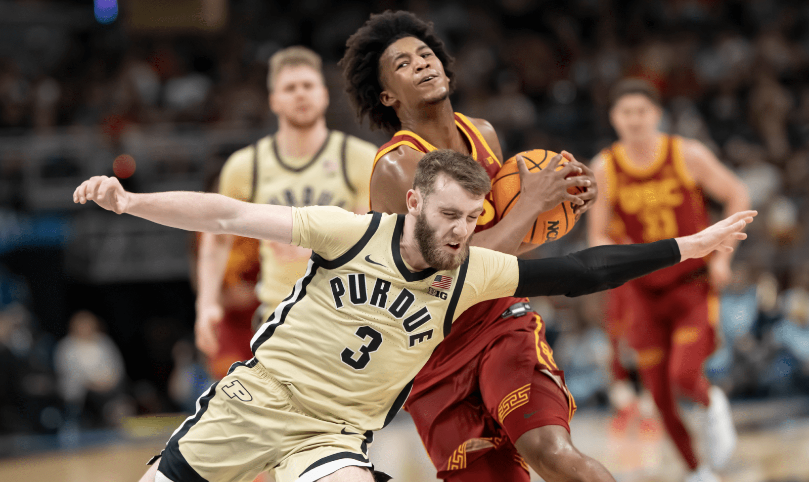 Camden Heide, Myles Colvin deliver spark as Purdue outlasts USC in Big ...