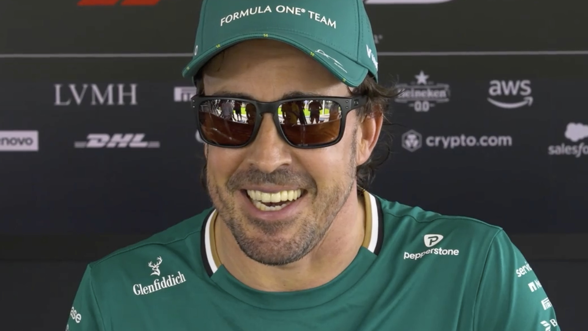 Fernando Alonso is just here so he won’t get fined