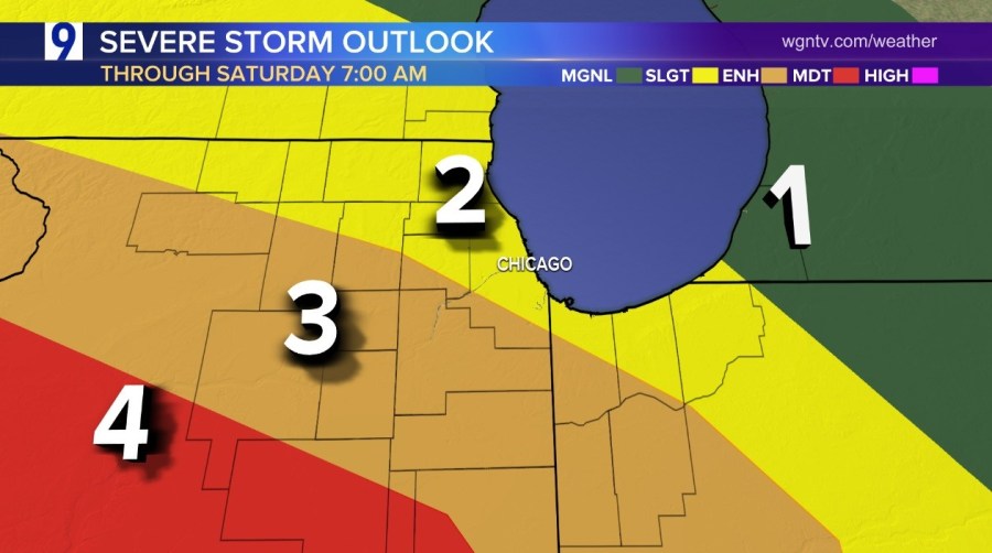 Friday’s severe weather: Timeline, what to expect and where