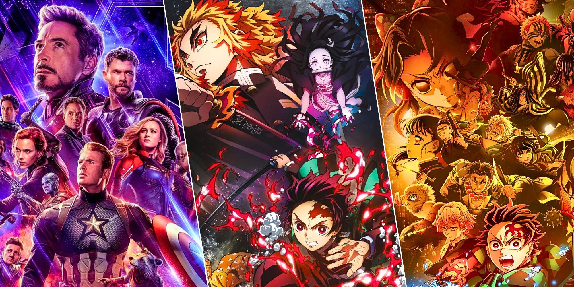 The Demon Slayer Movie Posters Hide a Secret Avengers: Endgame ...