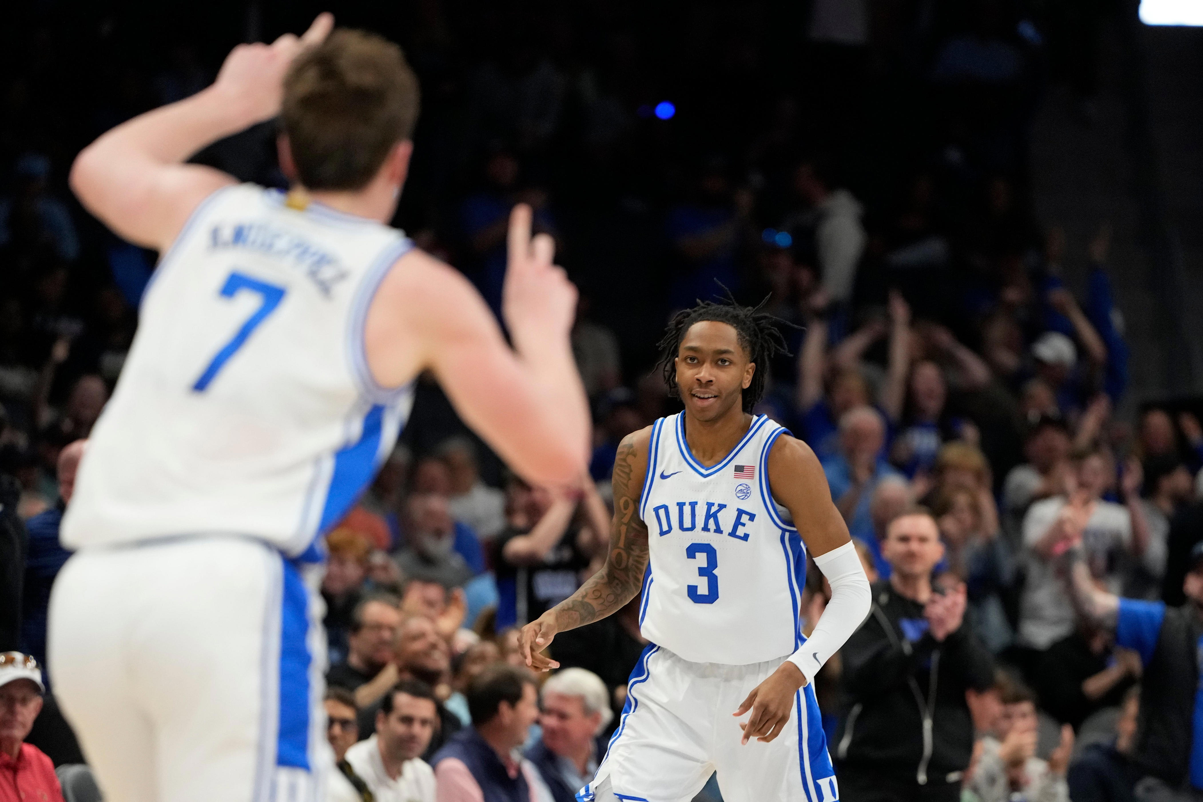 Who are the Duke Blue Devils playing today?