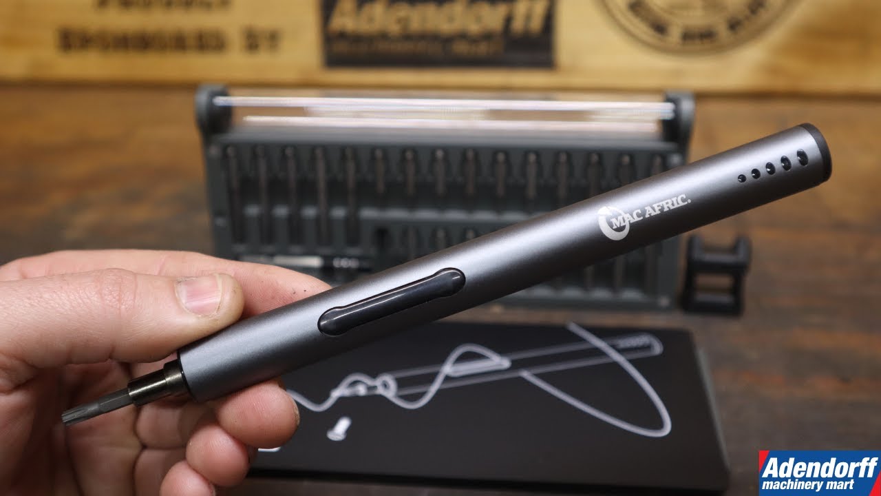 MAC AFRIC Mini Rechargeable Screwdriver from Our Channel Sponsor