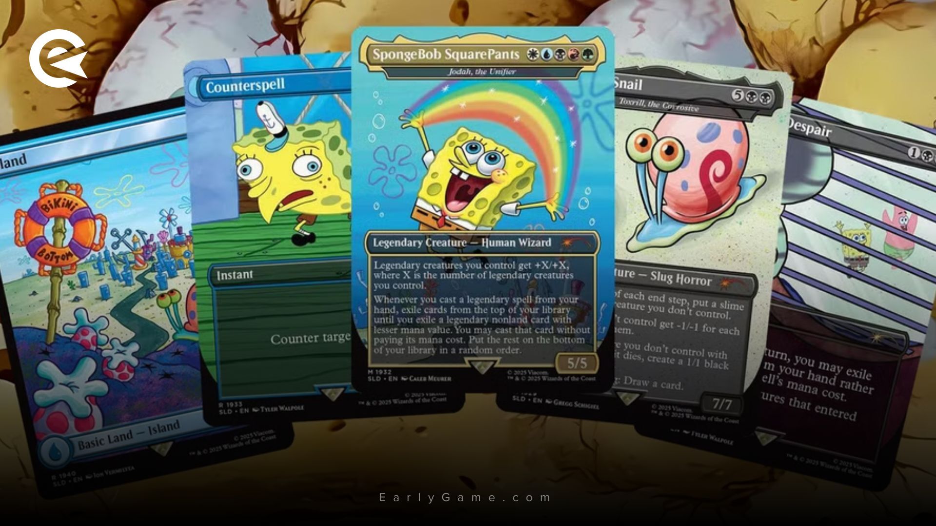 SpongeBob Meets Magic: The Gathering – A Meme-Fueled Masterpiece
