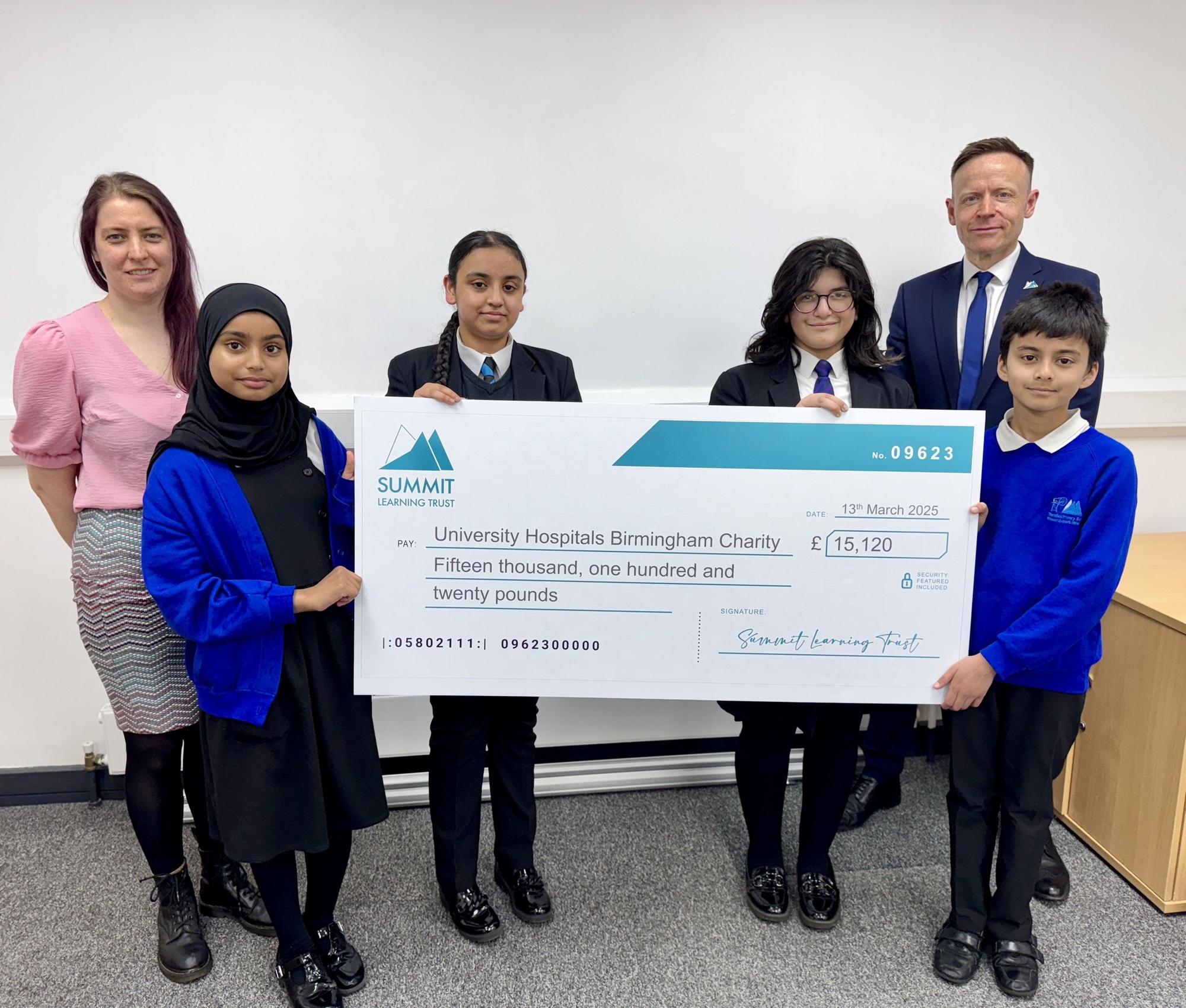 Nine Summit Learning Trust schools raise over £15,000 for Birmingham ...