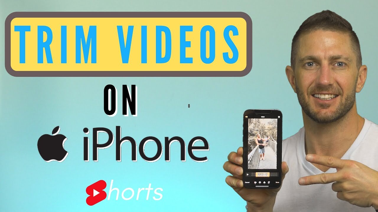 How to Trim Videos on iPhone or iPad Quick & Easy #Shorts