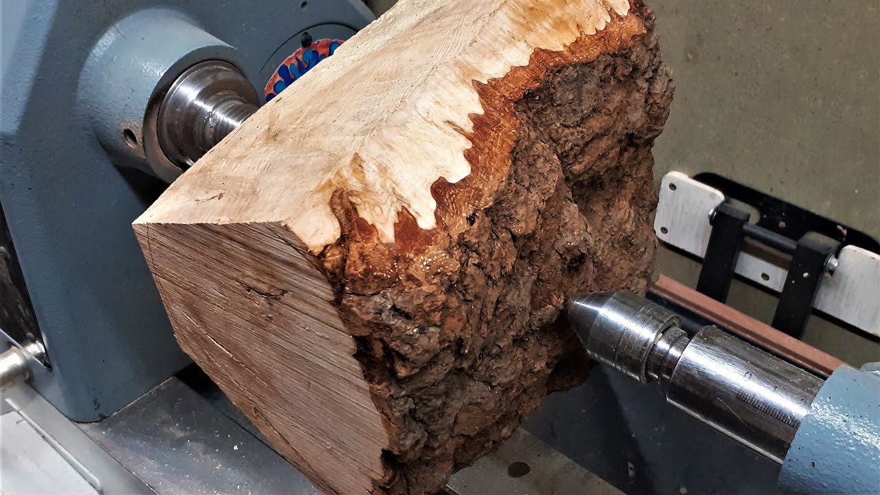 What happens when an ash burl meets the lathe
