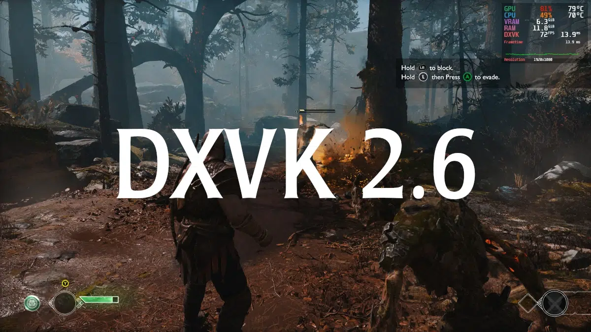 DXVK 2.6 incorpora soporte para NVIDIA Reflex y mejoras en múltiples juegos