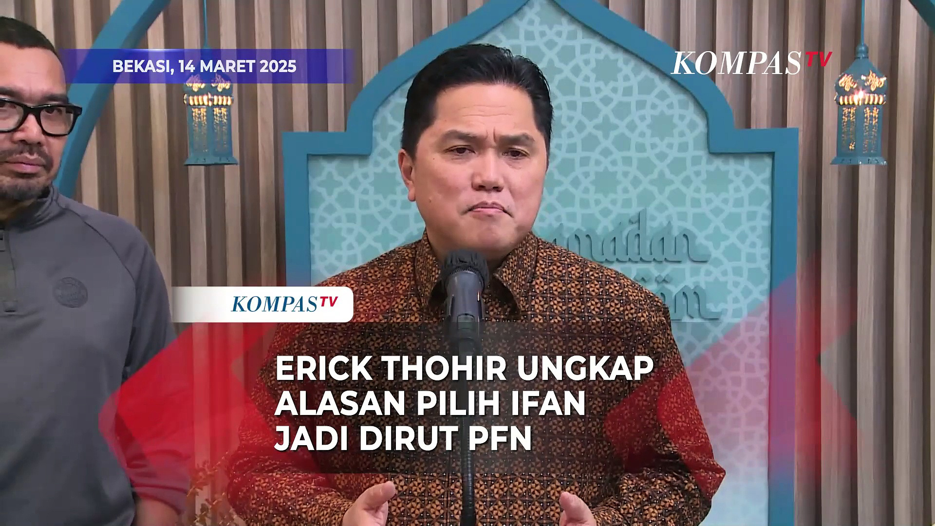 Buka Suara! Erick Thohir Ungkap Alasan Tunjuk Ifan Seventeen Jadi Dirut PFN Buka Suara! Erick Thohir Ungkap Alasan Tunjuk Ifan Seventeen Jadi Dirut PFN