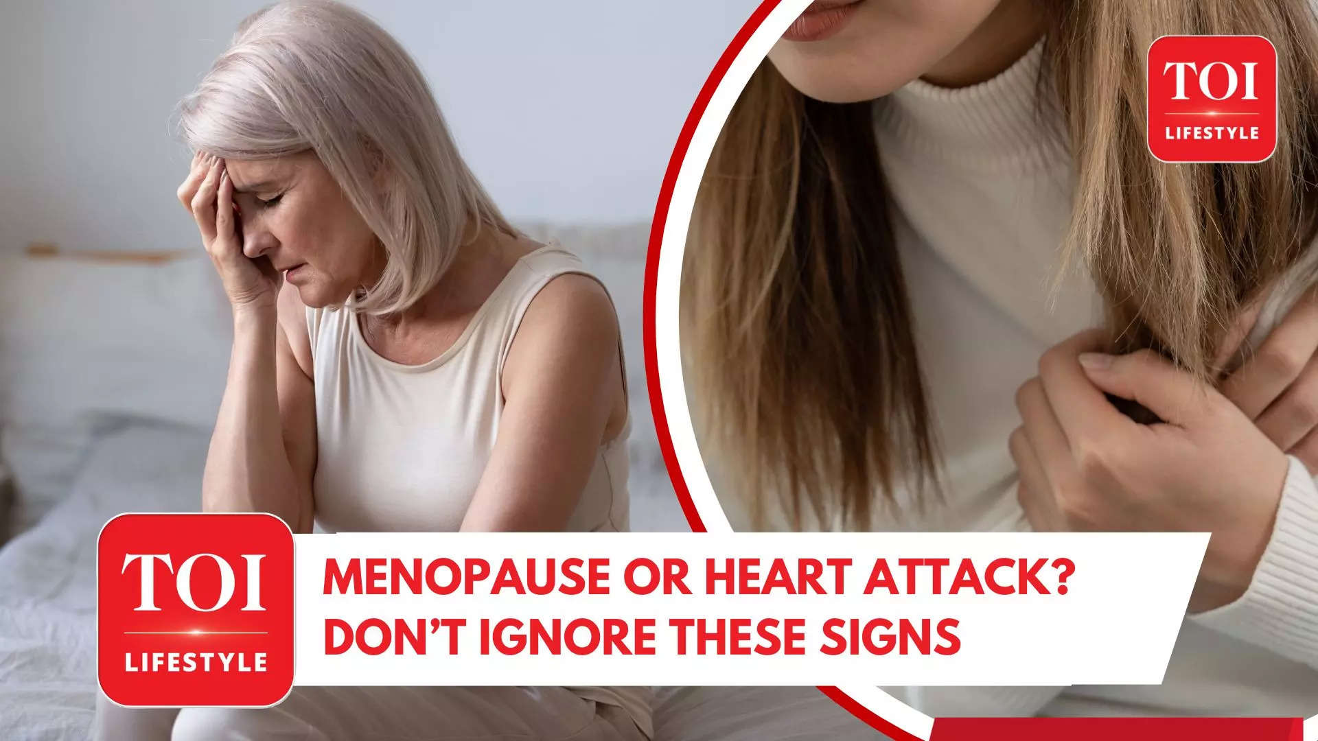 Heart Attack Warning Signs That Women May Confuse With Menopause Symptoms
