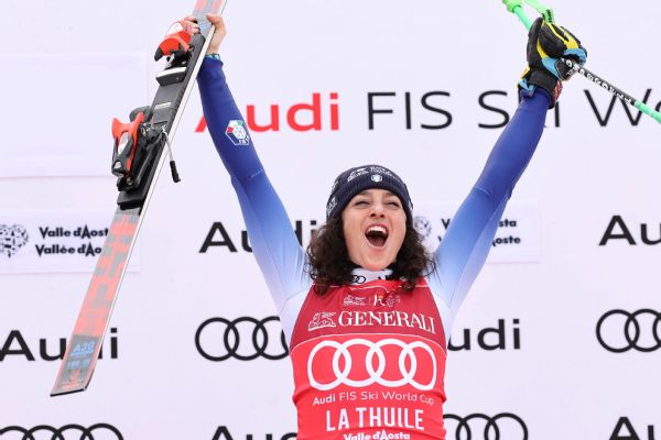 Italian star Federica Brignone wins skier of the year award