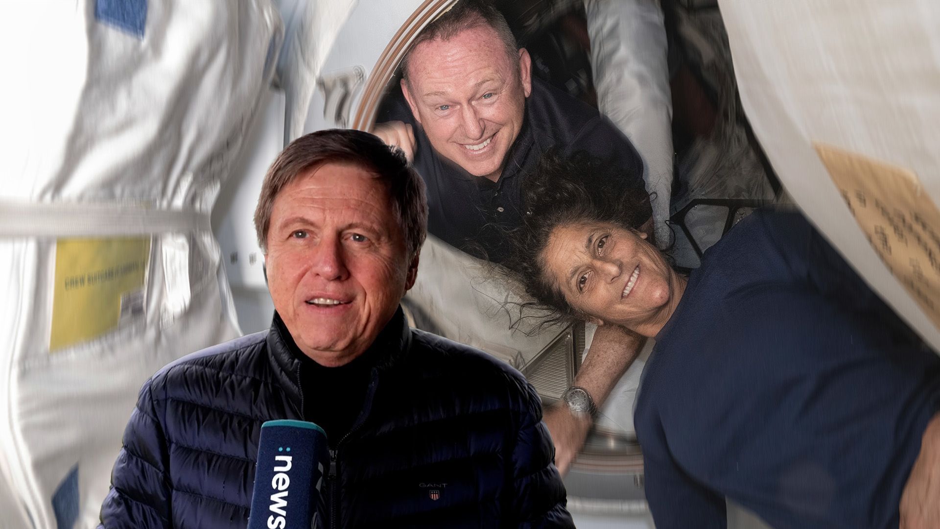 Walter zu gestrandeten NASA-Astronauten