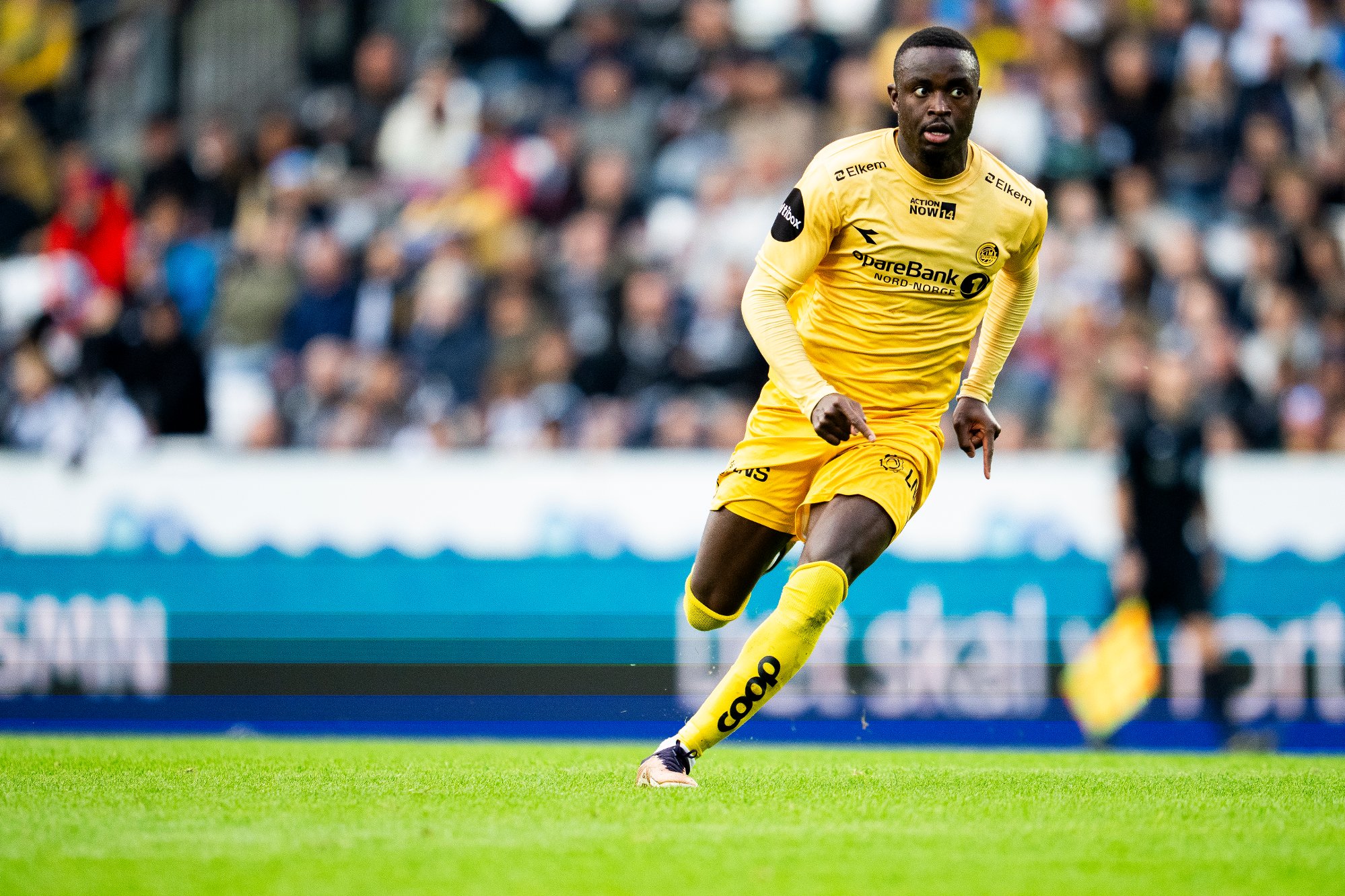 Bodø/Glimt enig om Wembangomo-salg til Häcken